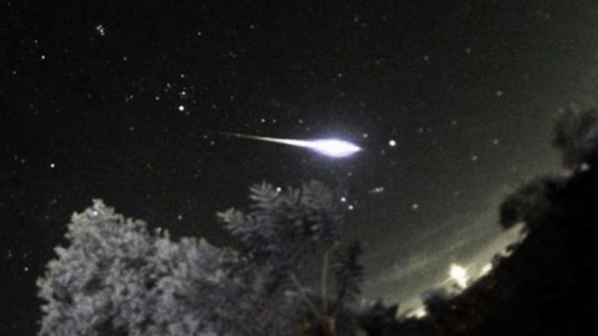 En imágenes: comparten foto del meteorito que cayó en Texas – Telemundo ...