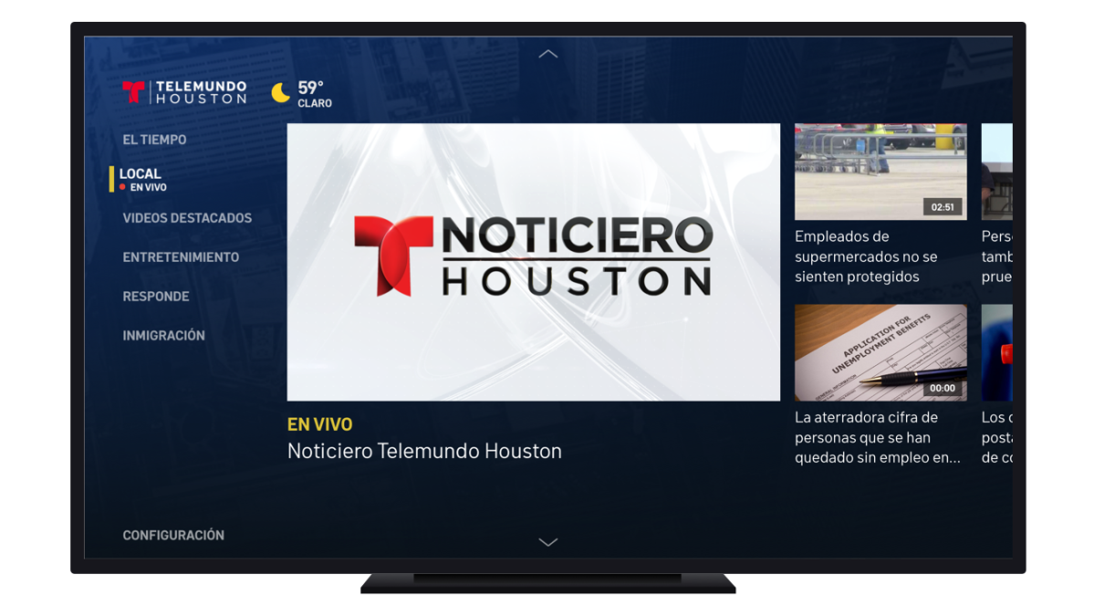 Telemundo Houston presenta sus renovadas aplicaciones de Roku y Apple ...