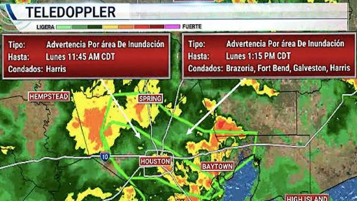 Inicio De Semana Pasado Por Fuertes Lluvias En área De Houston
