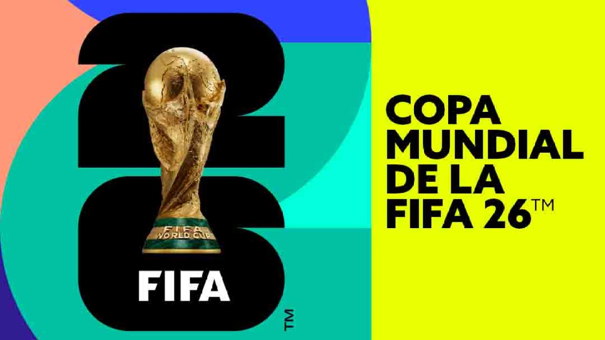 El logo oficial de la Copa Mundial de Fútbol de la FIFA 2026 ...
