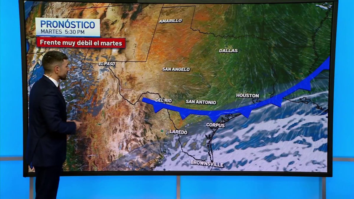 Otro frente llega el martes – Telemundo Houston