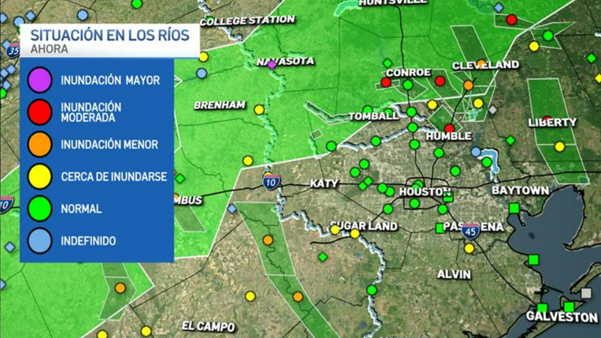 Fuertes lluvias caen sobre el área de Houston – Telemundo Houston