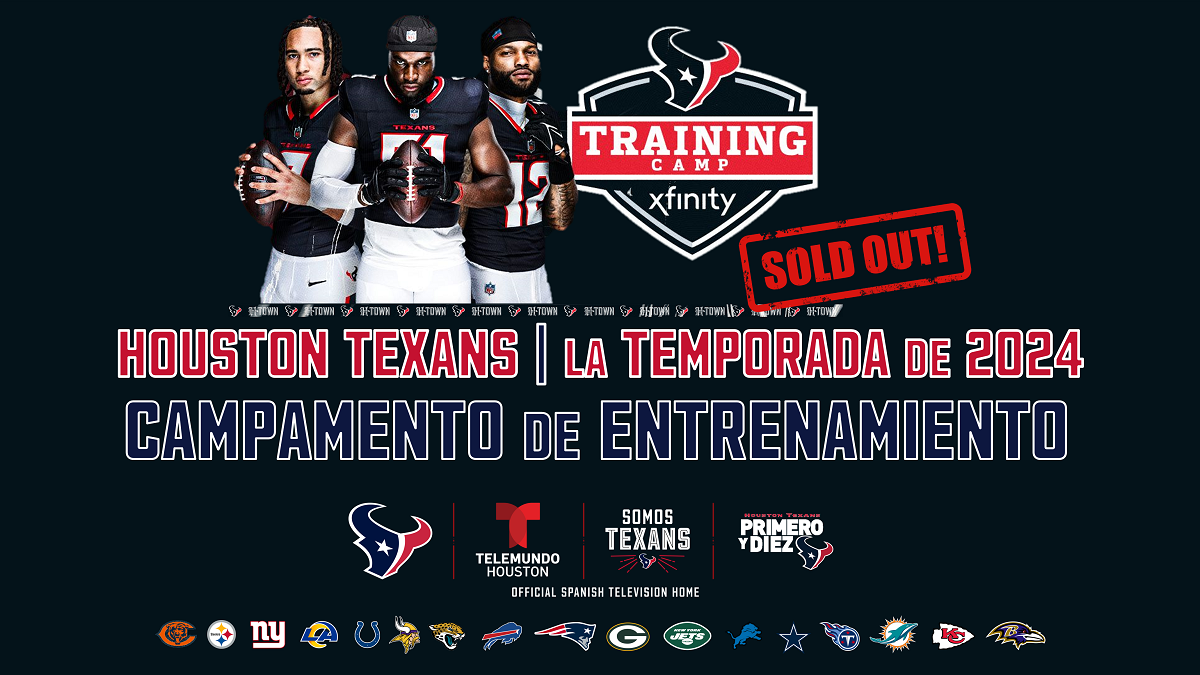 Houston Texans La Temporada de 2024: Telemundo Houston en el Campamento ...
