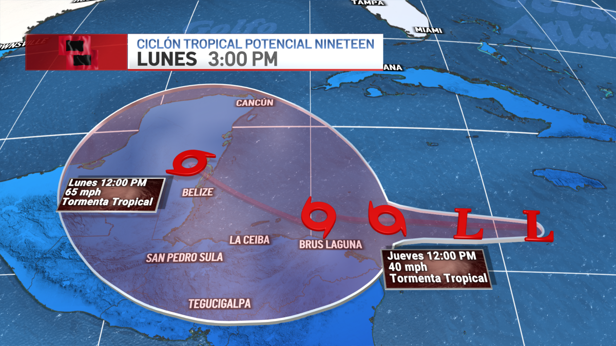 Potencial Ciclón 19 amenaza Centroamérica con lluvias intensas ...