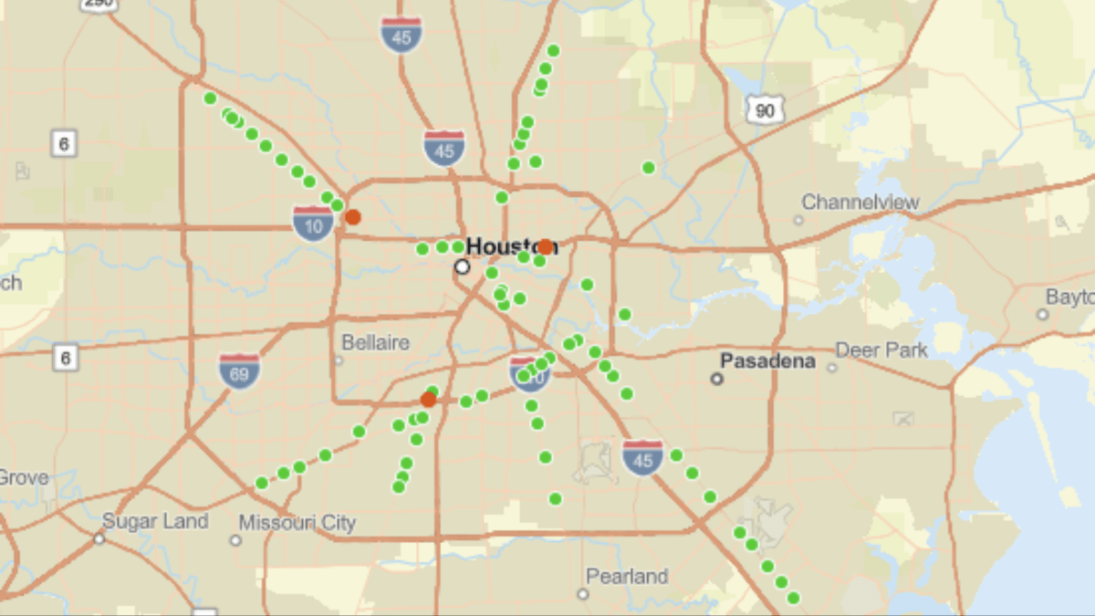 Houston estrena mapa para evitar cruces ferroviarios bloqueados ...